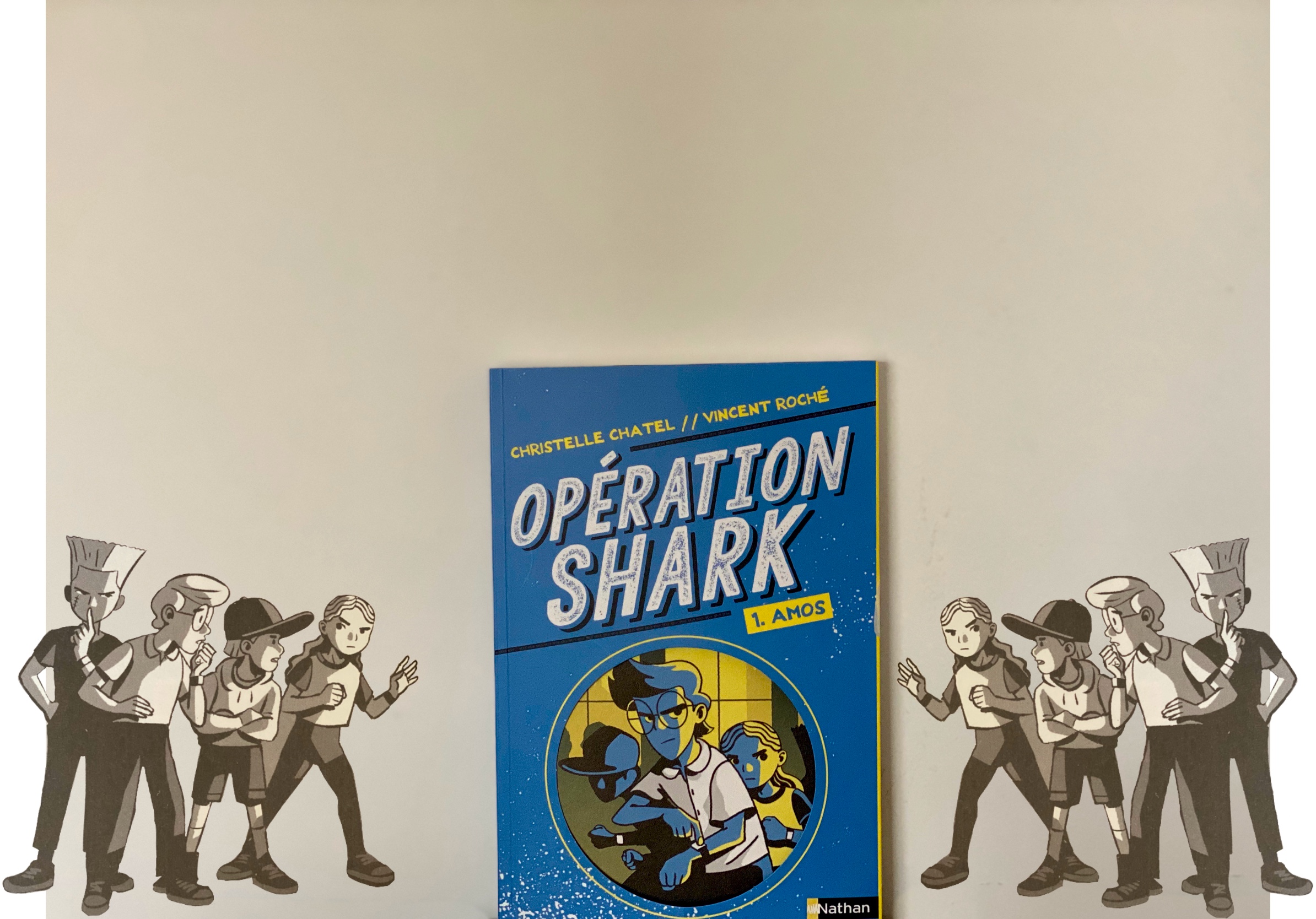 Opération Shark : Amos, Christelle Chatel et Vincent Roché - Stellma