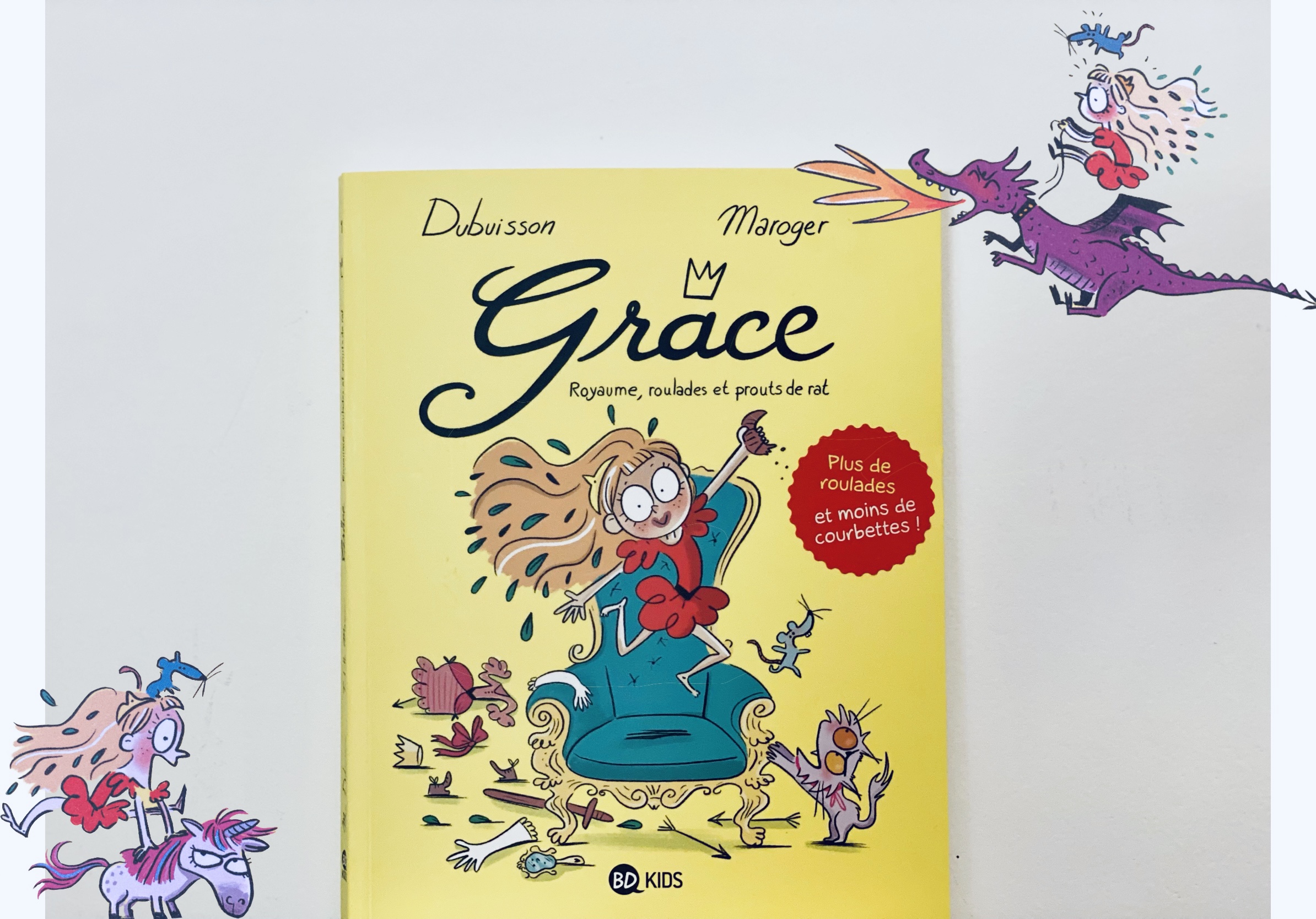 Grâce T1 : Royaume, roulades et prouts de rat, Dubuisson et Maroger